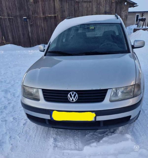 Grey Volkswagen Passat 1998 in Jonava, with an engine capacity of 1.90 L and mileage of 282 thousand km for 899 €, photo 2 on AUTOMOTO.COM.LV