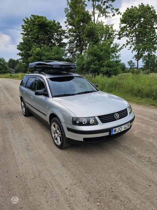 Grey Volkswagen Passat 1998 in Vilnius, with an engine capacity of 1.90 L and mileage of 320 thousand km for 3500 €, photo 2 on AUTOMOTO.COM.LV