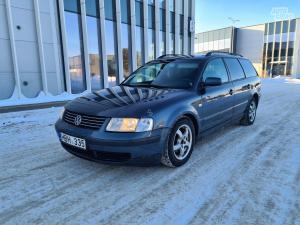 Grey Volkswagen Passat 1999 in Vilnius, with an engine capacity of 1.90 L and mileage of 402 thousand km for 630 €, photo  on AUTOMOTO.COM.LV