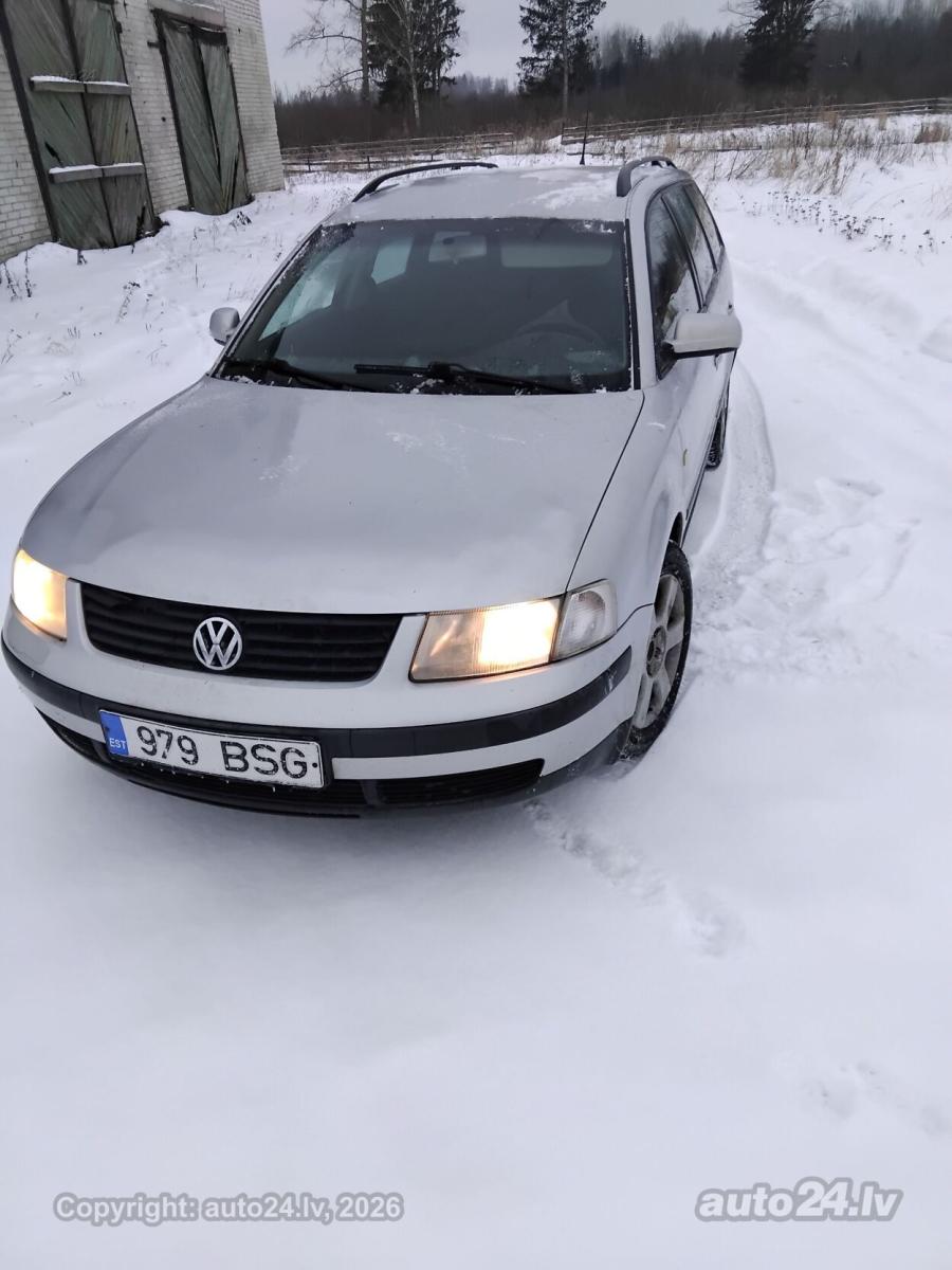 Grey Volkswagen Passat 1999 in Tallinn, with an engine capacity of 1.90 L and mileage of 0 thousand km for 1250 €, photo 1 on AUTOMOTO.COM.LV