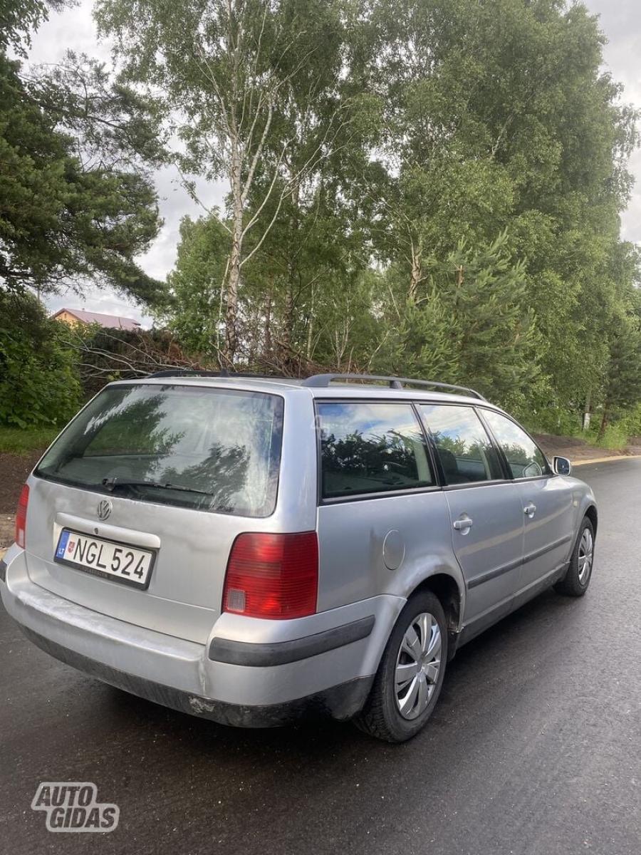Grey Volkswagen Passat 1999 in Vilnius, with an engine capacity of 1.90 L and mileage of 463 thousand km for 900 €, photo 5 on AUTOMOTO.COM.LV