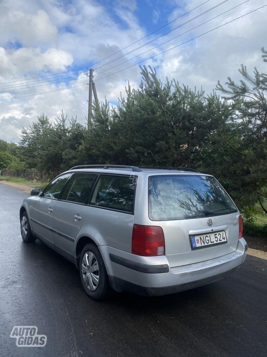Grey Volkswagen Passat 1999 in Vilnius, with an engine capacity of 1.90 L and mileage of 463 thousand km for 900 €, photo 7 on AUTOMOTO.COM.LV