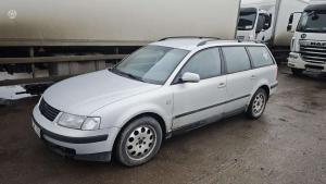 Grey Volkswagen Passat 2000 in Kaunas, with an engine capacity of 1.90 L and mileage of 420 thousand km for 750 €, photo  on AUTOMOTO.COM.LV