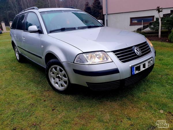 Grey Volkswagen Passat 2001 in Vilnius, with an engine capacity of 1.90 L and mileage of 399 thousand km for 999 €, photo 1 on AUTOMOTO.COM.LV