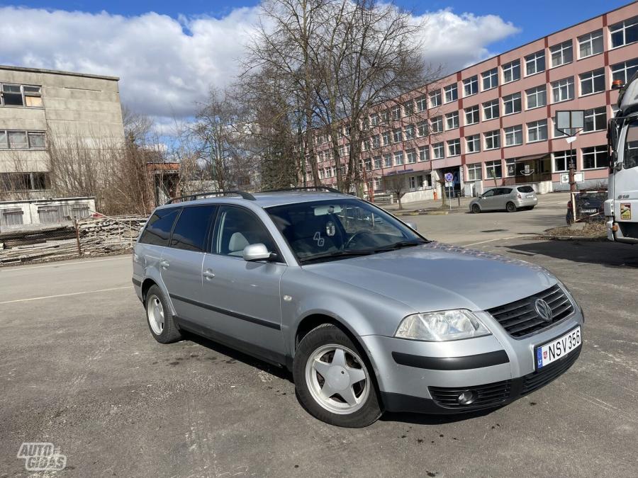Pelēks Volkswagen Passat 2001 Klaipėda, ar dzinēja tilpumu 1.90 L un nobraukumu 232 tūkst. km par 1650 €, foto 1 vietnē AUTOMOTO.COM.LV