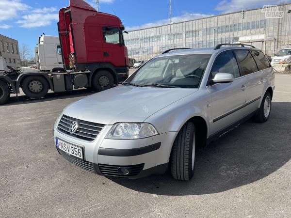 Pelēks Volkswagen Passat 2001 Klaipėda, ar dzinēja tilpumu 1.90 L un nobraukumu 232 tūkst. km par 1650 €, foto 2 vietnē AUTOMOTO.COM.LV