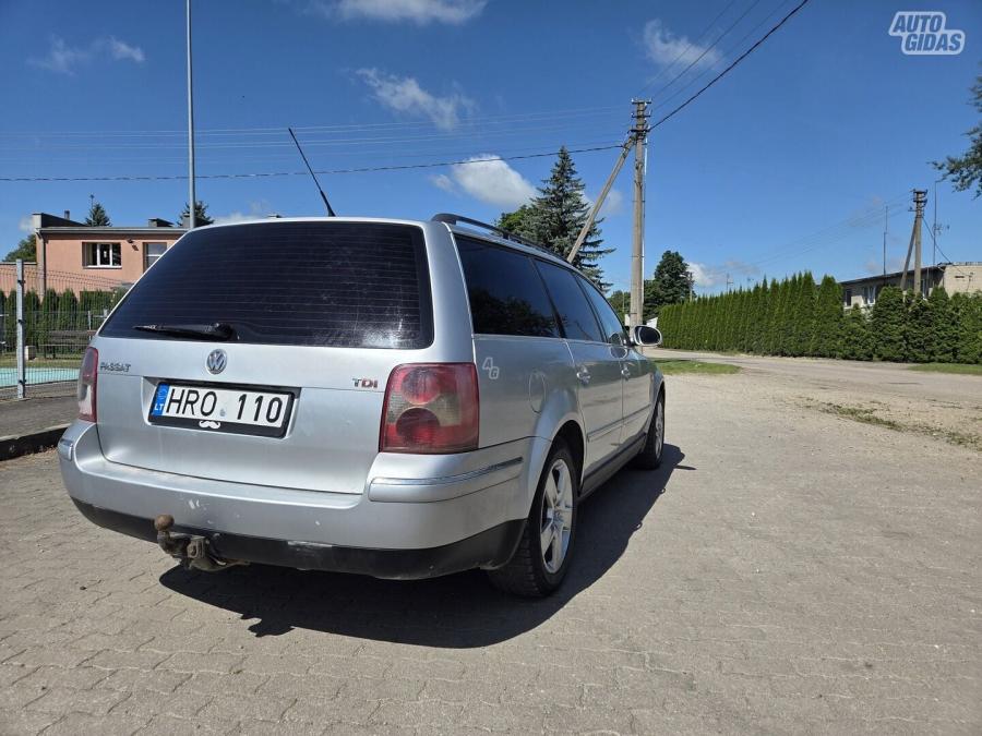 Серый Фольксваген Пассат 2001 в Вилкавишкис, объемом двигателя 1.90 л и пробегом 480 тыс. км за 800 €, фото 5 на AUTOMOTO.COM.LV