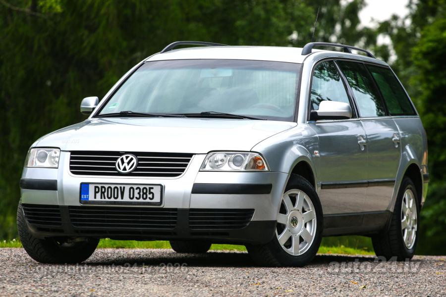 Grey Volkswagen Passat 2001 in Viljandi, with an engine capacity of 1.90 L and mileage of 212 thousand km for 3690 €, photo 4 on AUTOMOTO.COM.LV