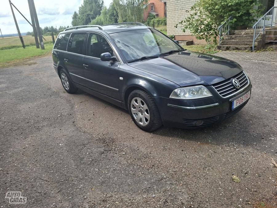 Grey Volkswagen Passat 2001 in Marijampole, with an engine capacity of 1.90 L and mileage of 39 thousand km for 2850 €, photo 5 on AUTOMOTO.COM.LV