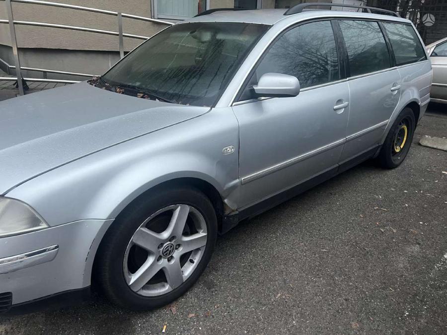 Pelēks Volkswagen Passat 2002 Viļņa, ar dzinēja tilpumu 1.90 L un nobraukumu 399 tūkst. km par 999 €, foto 5 vietnē AUTOMOTO.COM.LV