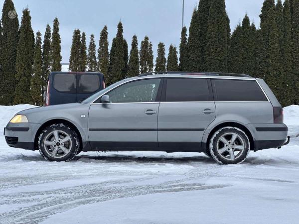Pelēks Volkswagen Passat 2002 Viļņa, ar dzinēja tilpumu 1.90 L un nobraukumu 345 tūkst. km par 1350 €, foto 4 vietnē AUTOMOTO.COM.LV