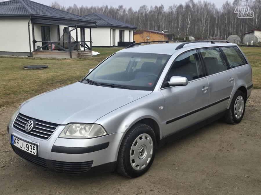 Pelēks Volkswagen Passat 2002 Šauļi, ar dzinēja tilpumu 1.90 L un nobraukumu 350 tūkst. km par 850 €, foto 3 vietnē AUTOMOTO.COM.LV