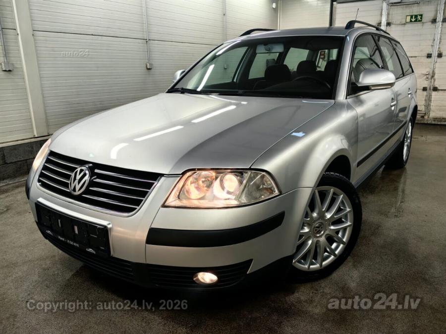 Pelēks Volkswagen Passat 2002 Viljandi, ar dzinēja tilpumu 1.90 L un nobraukumu 229 tūkst. km par 3190 €, foto 1 vietnē AUTOMOTO.COM.LV