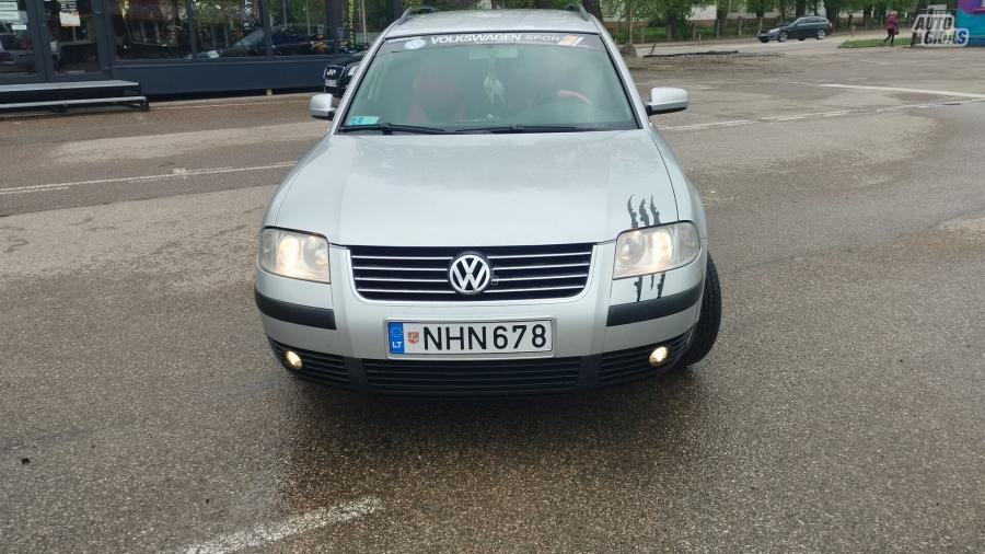 Pelēks Volkswagen Passat 2002 Marijampole, ar dzinēja tilpumu 1.90 L un nobraukumu 285 tūkst. km par 1600 €, foto 3 vietnē AUTOMOTO.COM.LV
