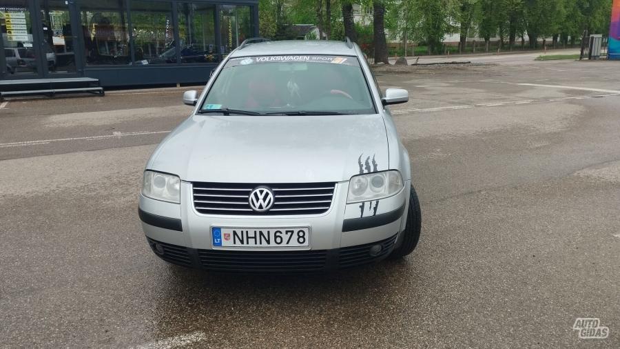 Pelēks Volkswagen Passat 2002 Marijampole, ar dzinēja tilpumu 1.90 L un nobraukumu 285 tūkst. km par 1600 €, foto 6 vietnē AUTOMOTO.COM.LV