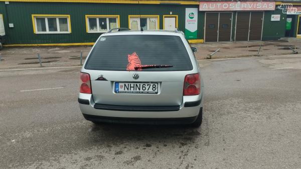 Pelēks Volkswagen Passat 2002 Marijampole, ar dzinēja tilpumu 1.90 L un nobraukumu 285 tūkst. km par 1600 €, foto 6 vietnē AUTOMOTO.COM.LV
