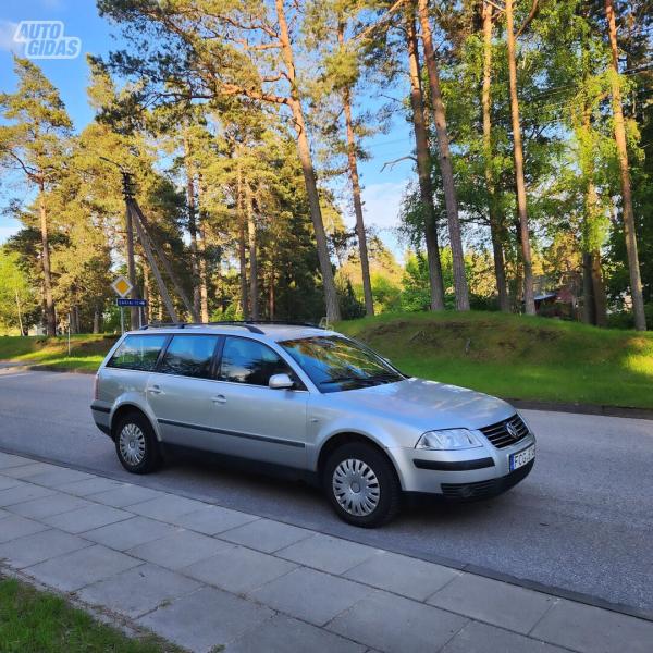 Grey Volkswagen Passat 2002 in Vilnius, with an engine capacity of 1.90 L and mileage of 38 thousand km for 1350 €, photo 1 on AUTOMOTO.COM.LV