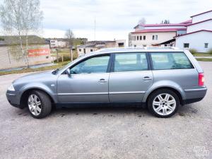 Grey Volkswagen Passat 2002 in Ignalina, with an engine capacity of 2.00 L and mileage of 220 thousand km for 1500 €, photo 3 on AUTOMOTO.COM.LV