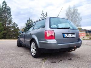 Grey Volkswagen Passat 2002 in Ignalina, with an engine capacity of 2.00 L and mileage of 220 thousand km for 1500 €, photo 4 on AUTOMOTO.COM.LV