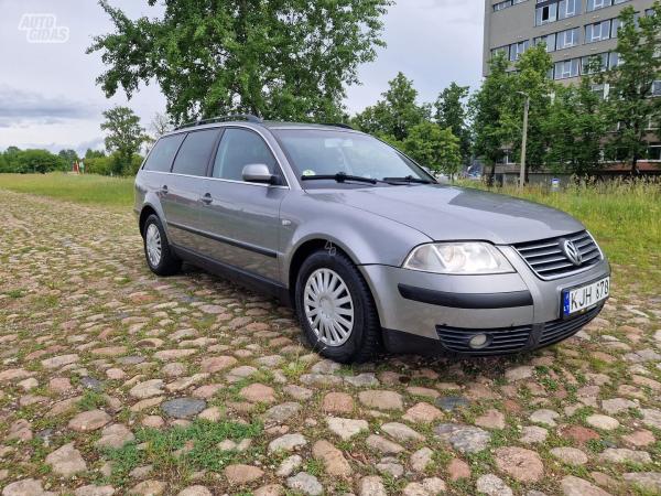 Grey Volkswagen Passat 2002 in Vilnius, with an engine capacity of 1.90 L and mileage of 445 thousand km for 1550 €, photo 8 on AUTOMOTO.COM.LV