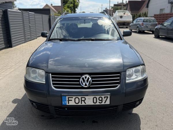 Grey Volkswagen Passat 2002 in Kaunas, with an engine capacity of 1.90 L and mileage of 305 thousand km for 1350 €, photo 2 on AUTOMOTO.COM.LV