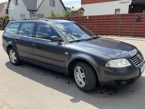 Pelēks Volkswagen Passat 2002 Kauņa, ar dzinēja tilpumu 1.90 L un nobraukumu 305 tūkst. km par 1350 €, foto 4 vietnē AUTOMOTO.COM.LV