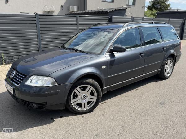 Grey Volkswagen Passat 2002 in Kaunas, with an engine capacity of 1.90 L and mileage of 305 thousand km for 1350 €, photo 10 on AUTOMOTO.COM.LV