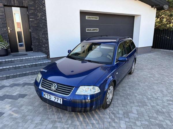 Pelēks Volkswagen Passat 2002 Kauņa, ar dzinēja tilpumu 1.90 L un nobraukumu 311 tūkst. km par 1200 €, foto 1 vietnē AUTOMOTO.COM.LV