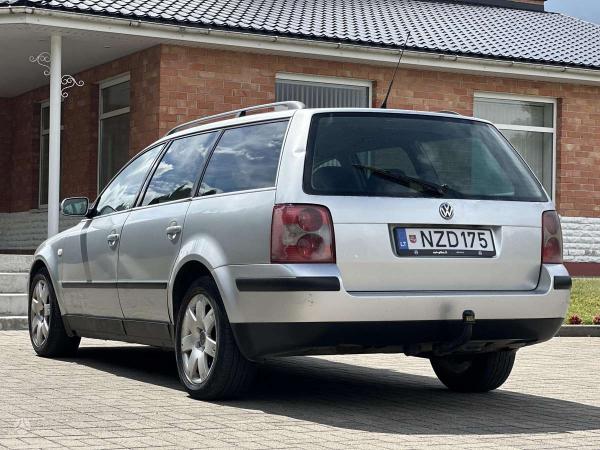 Pelēks Volkswagen Passat 2002 Nemenčinė, ar dzinēja tilpumu 1.90 L un nobraukumu 274 tūkst. km par 1250 €, foto 10 vietnē AUTOMOTO.COM.LV