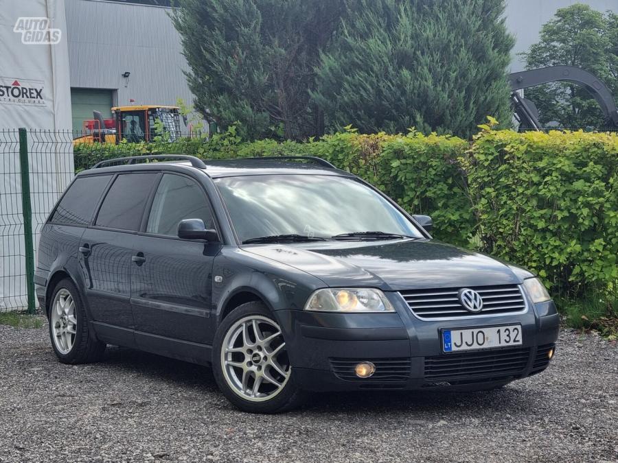 Pelēks Volkswagen Passat 2002 Alīta, ar dzinēja tilpumu 1.90 L un nobraukumu 373 tūkst. km par 1650 €, foto 1 vietnē AUTOMOTO.COM.LV