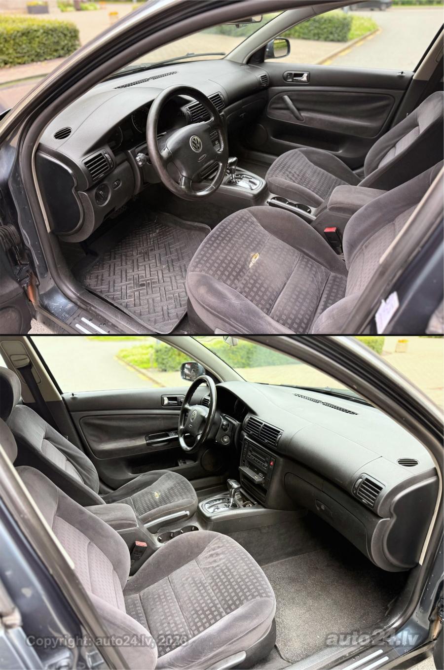Grey Volkswagen Passat 2002 in Tallinn, with an engine capacity of 1.90 L and mileage of 400 thousand km for 1499 €, photo 10 on AUTOMOTO.COM.LV