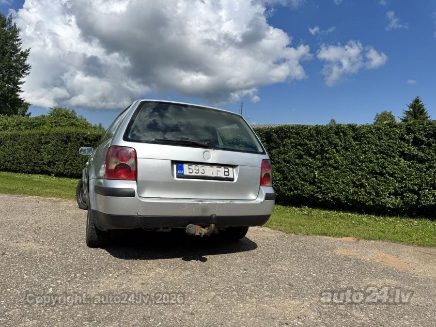 Grey Volkswagen Passat 2002 in Polva, with an engine capacity of 1.90 L and mileage of 508 thousand km for 1500 €, photo 6 on AUTOMOTO.COM.LV