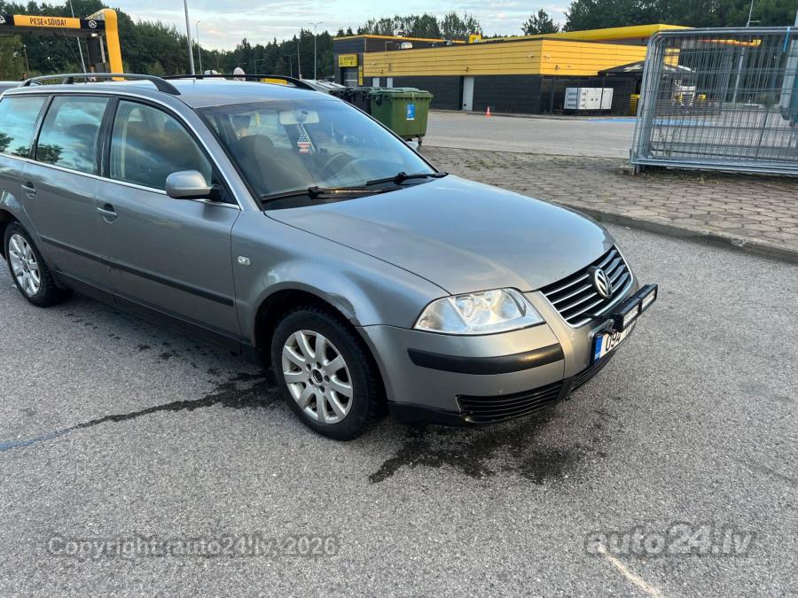 Grey Volkswagen Passat 2002 in Tartu, with an engine capacity of 1.90 L and mileage of 0 thousand km for 1500 €, photo 3 on AUTOMOTO.COM.LV