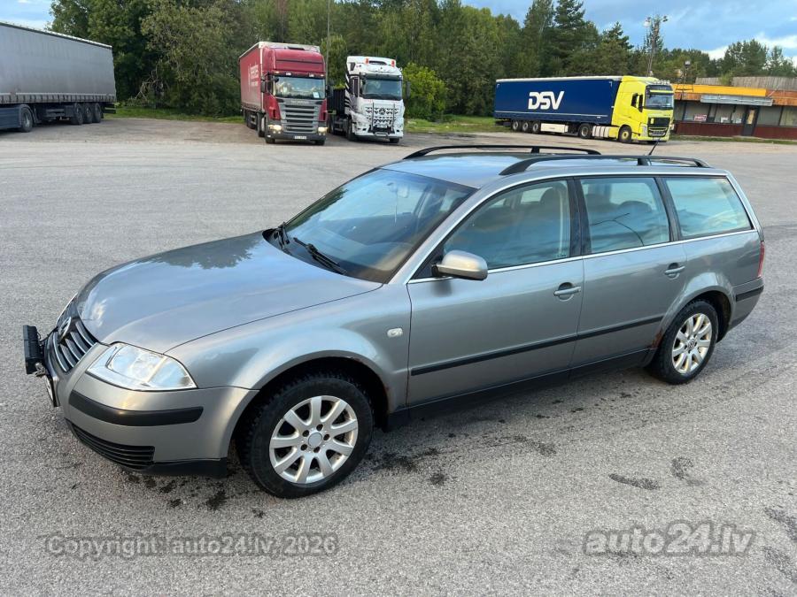 Grey Volkswagen Passat 2002 in Tartu, with an engine capacity of 1.90 L and mileage of 0 thousand km for 1500 €, photo 4 on AUTOMOTO.COM.LV