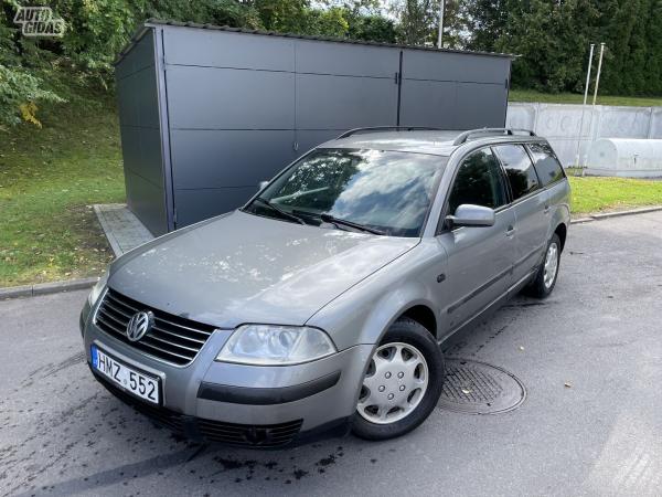 Grey Volkswagen Passat 2002 in Alytus, with an engine capacity of 1.90 L and mileage of 428 thousand km for 600 €, photo 3 on AUTOMOTO.COM.LV