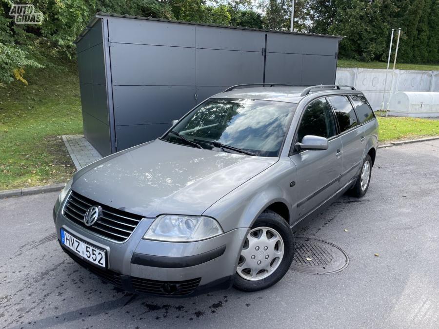 Grey Volkswagen Passat 2002 in Alytus, with an engine capacity of 1.90 L and mileage of 428 thousand km for 600 €, photo 3 on AUTOMOTO.COM.LV
