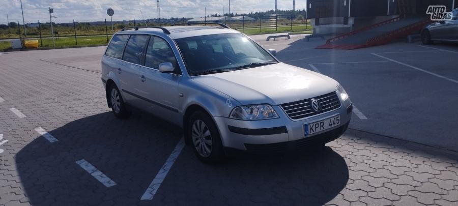 Grey Volkswagen Passat 2002 in Kaunas, with an engine capacity of 1.90 L and mileage of 351 thousand km for 999 €, photo 1 on AUTOMOTO.COM.LV