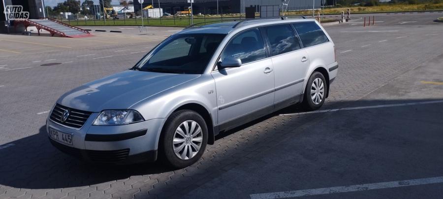 Grey Volkswagen Passat 2002 in Kaunas, with an engine capacity of 1.90 L and mileage of 351 thousand km for 999 €, photo 3 on AUTOMOTO.COM.LV