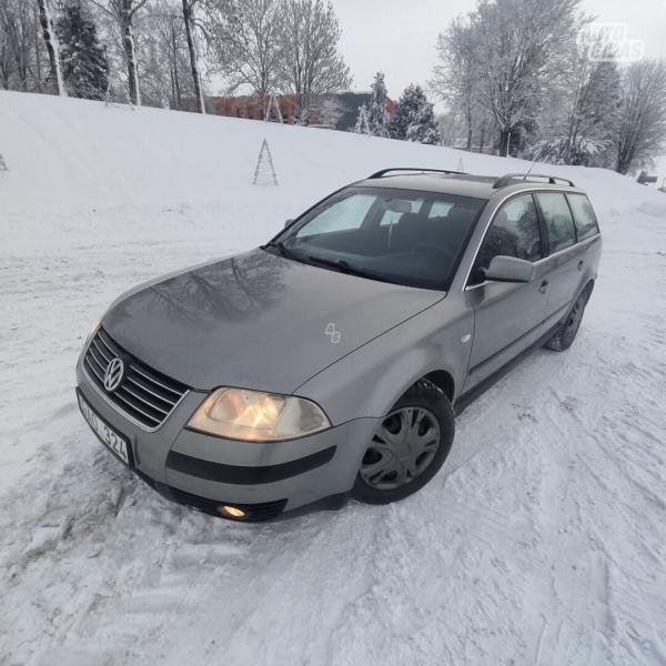 Grey Volkswagen Passat 2003 in Silute, with an engine capacity of 1.90 L and mileage of 340 thousand km for 1499 €, photo 1 on AUTOMOTO.COM.LV