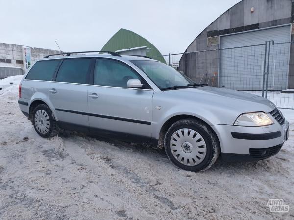 Grey Volkswagen Passat 2003 in Utena, with an engine capacity of 1.90 L and mileage of 256 thousand km for 2100 €, photo 3 on AUTOMOTO.COM.LV