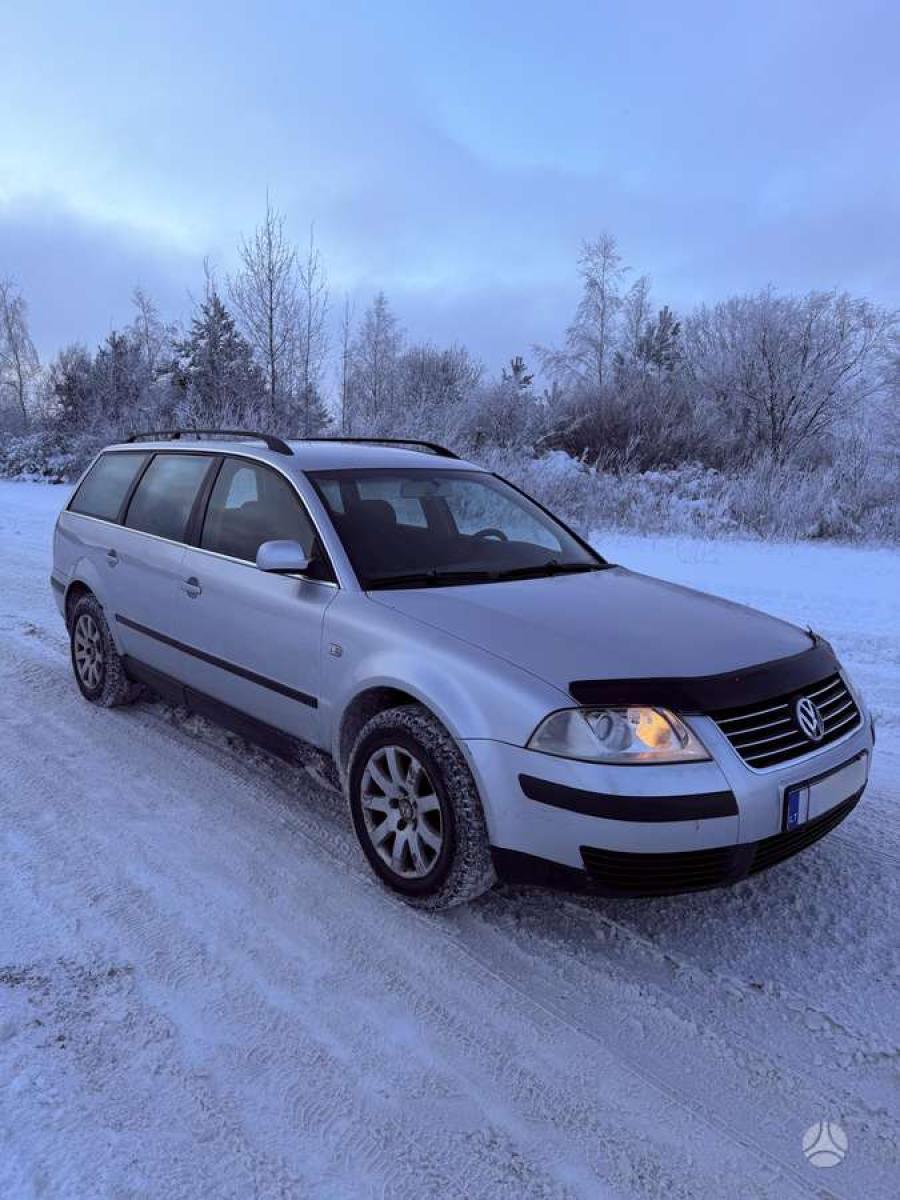 Pelēks Volkswagen Passat 2003 Viļņa, ar dzinēja tilpumu 1.90 L un nobraukumu 295 tūkst. km par 1540 €, foto 3 vietnē AUTOMOTO.COM.LV
