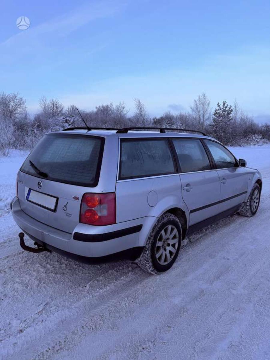 Pelēks Volkswagen Passat 2003 Viļņa, ar dzinēja tilpumu 1.90 L un nobraukumu 295 tūkst. km par 1540 €, foto 5 vietnē AUTOMOTO.COM.LV