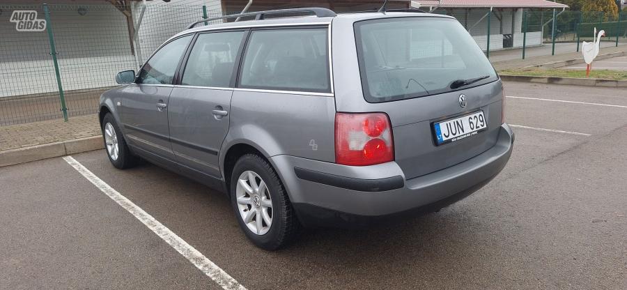 Pelēks Volkswagen Passat 2003 Šilutė, ar dzinēja tilpumu 1.90 L un nobraukumu 430 tūkst. km par 1599 €, foto 3 vietnē AUTOMOTO.COM.LV