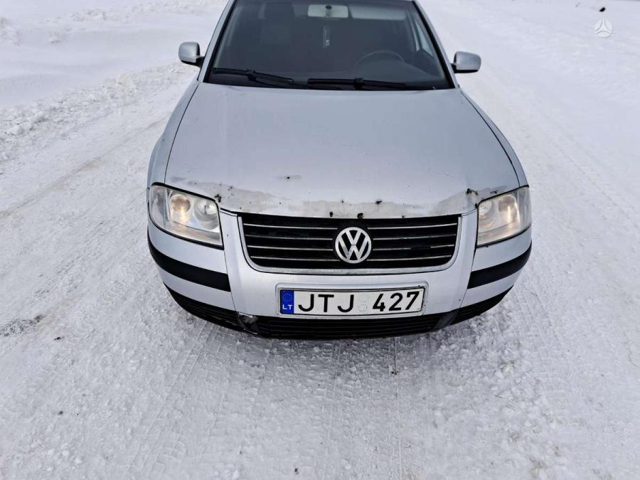Grey Volkswagen Passat 2003 in Radviliskis, with an engine capacity of 1.97 L and mileage of 480 thousand km for 950 €, photo 6 on AUTOMOTO.COM.LV