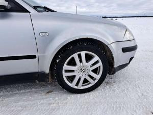 Grey Volkswagen Passat 2003 in Radviliskis, with an engine capacity of 1.97 L and mileage of 480 thousand km for 950 €, photo 11 on AUTOMOTO.COM.LV