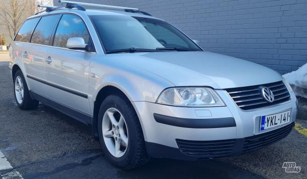 Pelēks Volkswagen Passat 2003 Šauļi, ar dzinēja tilpumu 1.90 L un nobraukumu 370 tūkst. km par 1500 €, foto 1 vietnē AUTOMOTO.COM.LV