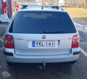 Pelēks Volkswagen Passat 2003 Šauļi, ar dzinēja tilpumu 1.90 L un nobraukumu 370 tūkst. km par 1500 €, foto 5 vietnē AUTOMOTO.COM.LV