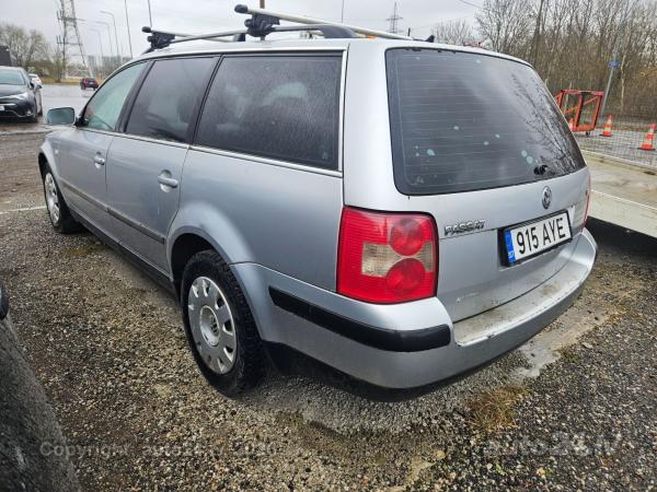 Grey Volkswagen Passat 2003 in Tallinn, with an engine capacity of 1.90 L and mileage of 0 thousand km for 999 €, photo 4 on AUTOMOTO.COM.LV
