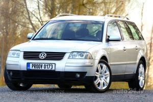 Grey Volkswagen Passat 2003 in Viljandi, with an engine capacity of 1.90 L and mileage of 288 thousand km for 3990 €, photo  on AUTOMOTO.COM.LV