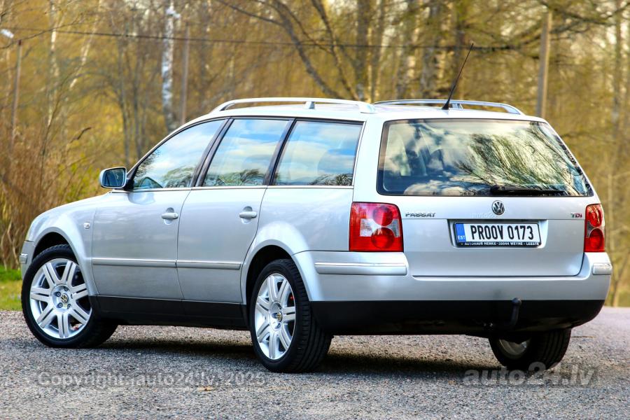 Grey Volkswagen Passat 2003 in Viljandi, with an engine capacity of 1.90 L and mileage of 288 thousand km for 3990 €, photo 5 on AUTOMOTO.COM.LV